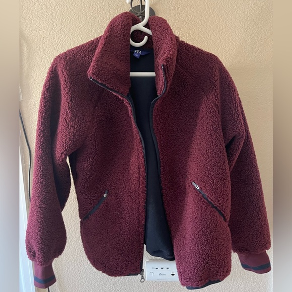 JoyLab | Jackets & Coats | Joy Lab Jacket Maroon Large Nwot | Poshmark